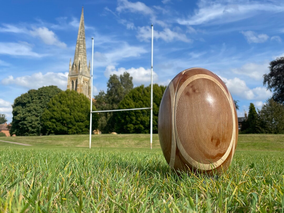 Wooden Rugby Ball Urn - Etsy