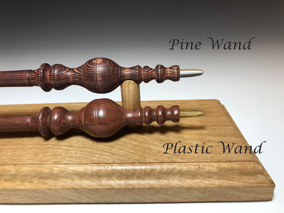 Real Fir Wood Wand Handmade - Etsy Sweden