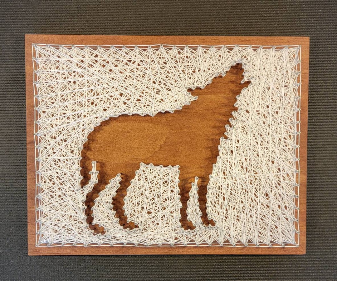 Wolf String Art - Etsy