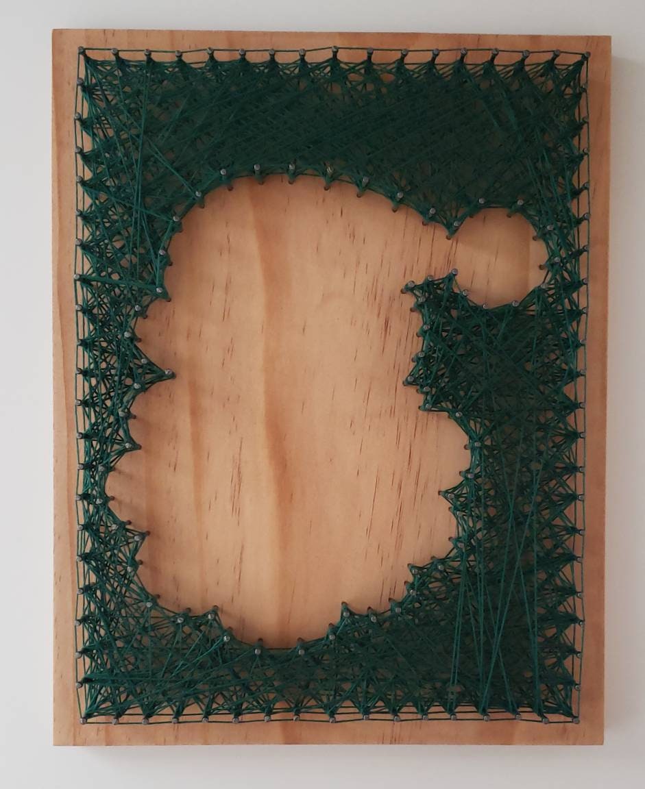 Santa String Art - Etsy