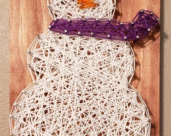 Snowman String Art - Etsy