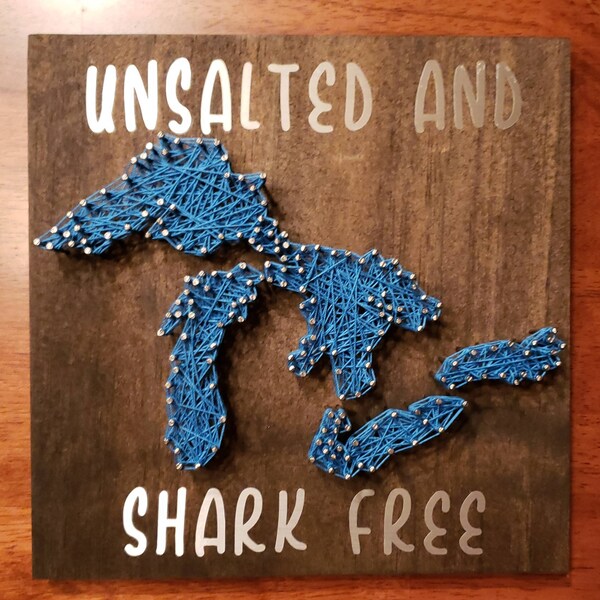Lake String Art - Etsy