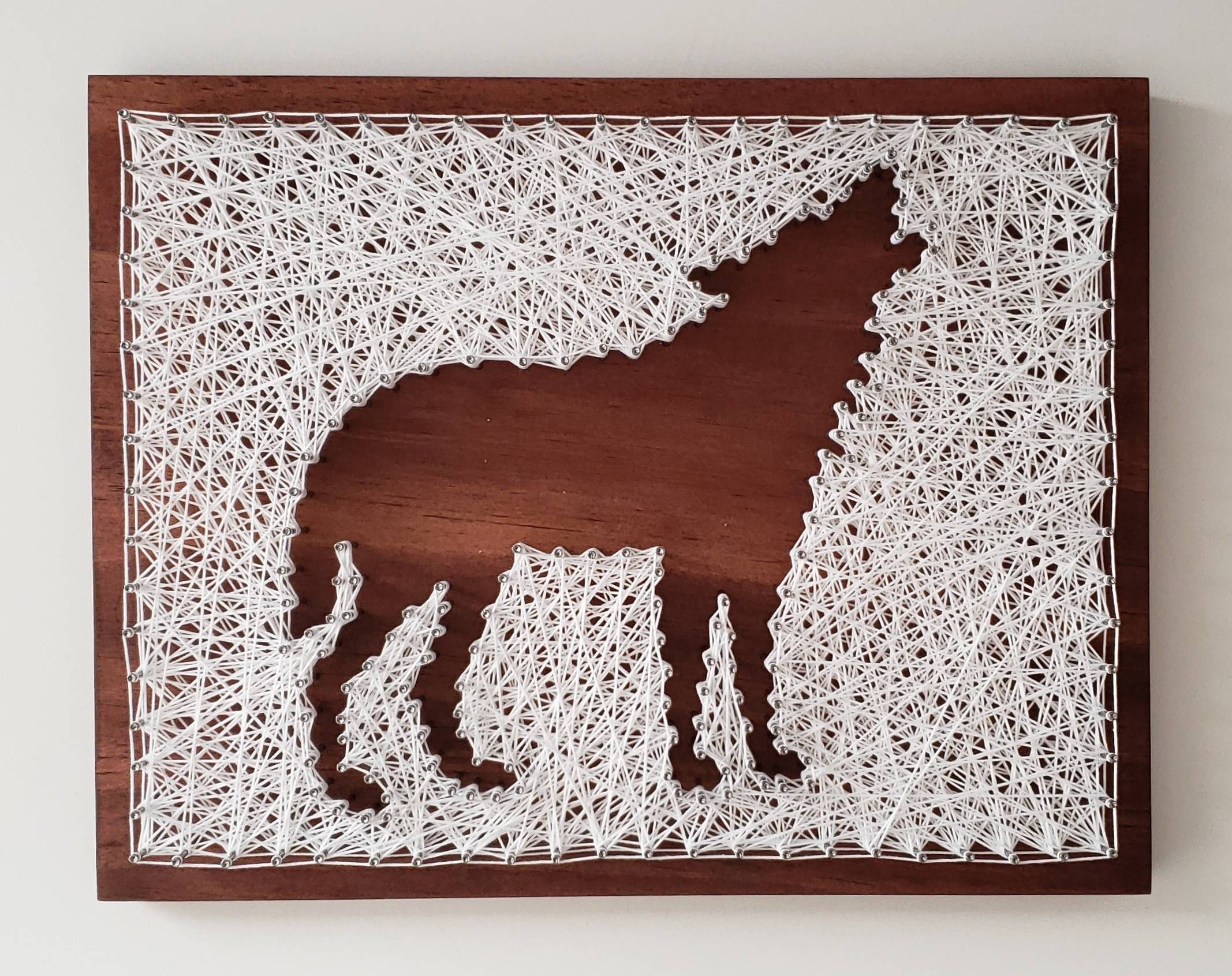 Wolf String Art | Etsy