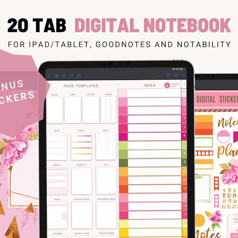 Free Goodnotes Template - Etsy