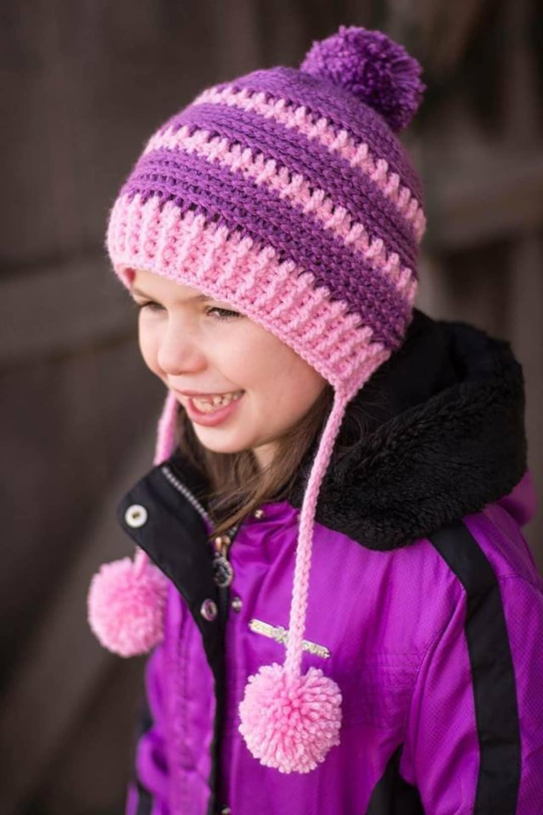 Ana Bonnet Crochet Pattern | Child Crochet Bonnet | Adult Crochet ...