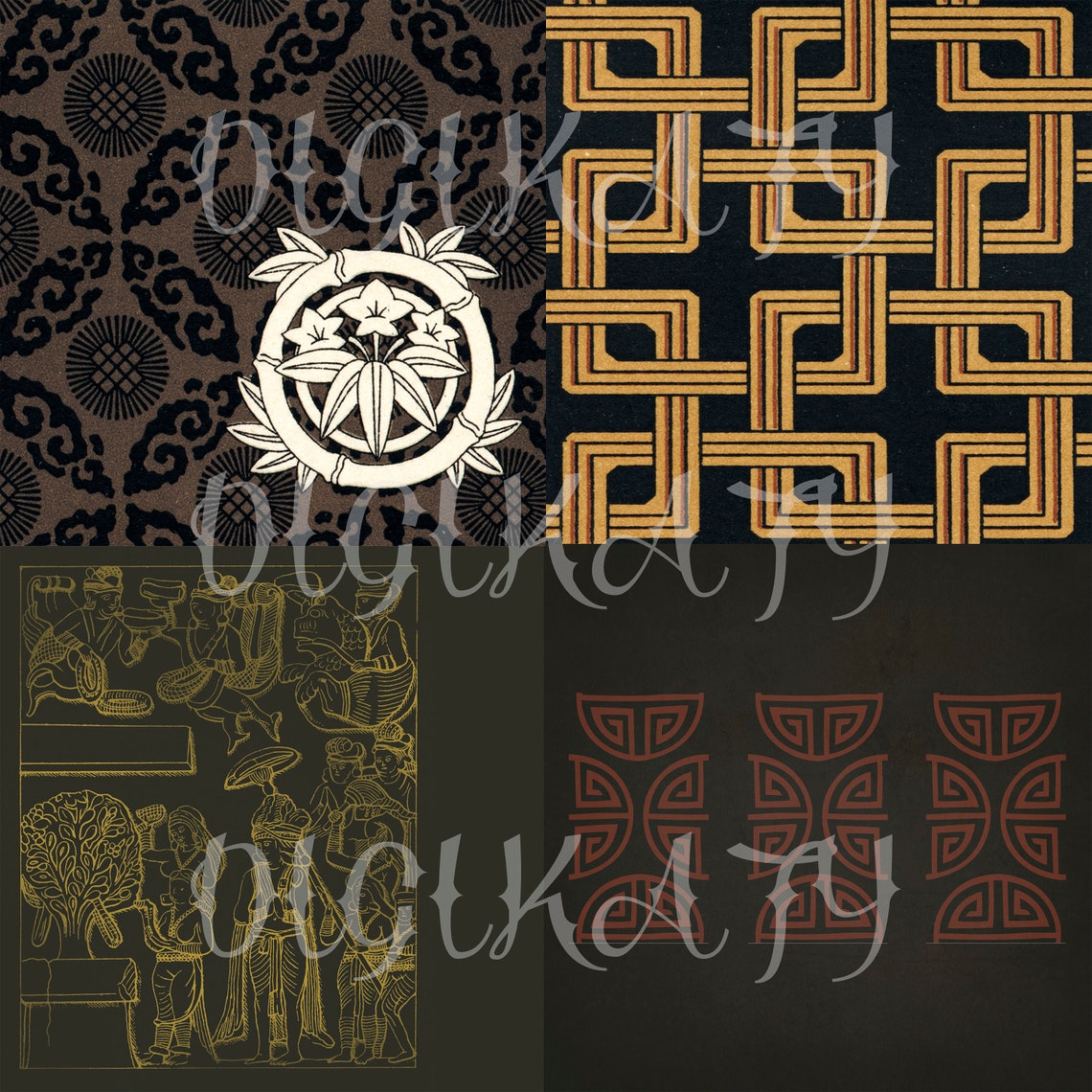 Silk Road Paper Pack Series 2 - Etsy