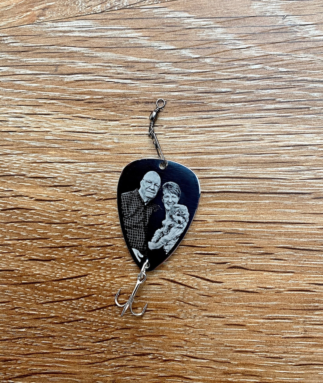 Fishing Lure - Engraved Photo - Personalised Fishing Gift - Fathers Day ...