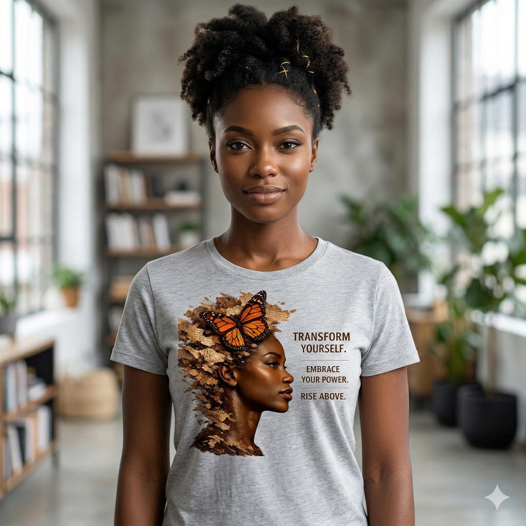 Black Woman Empowerment Art PNG SVG (digital Download) - Etsy
