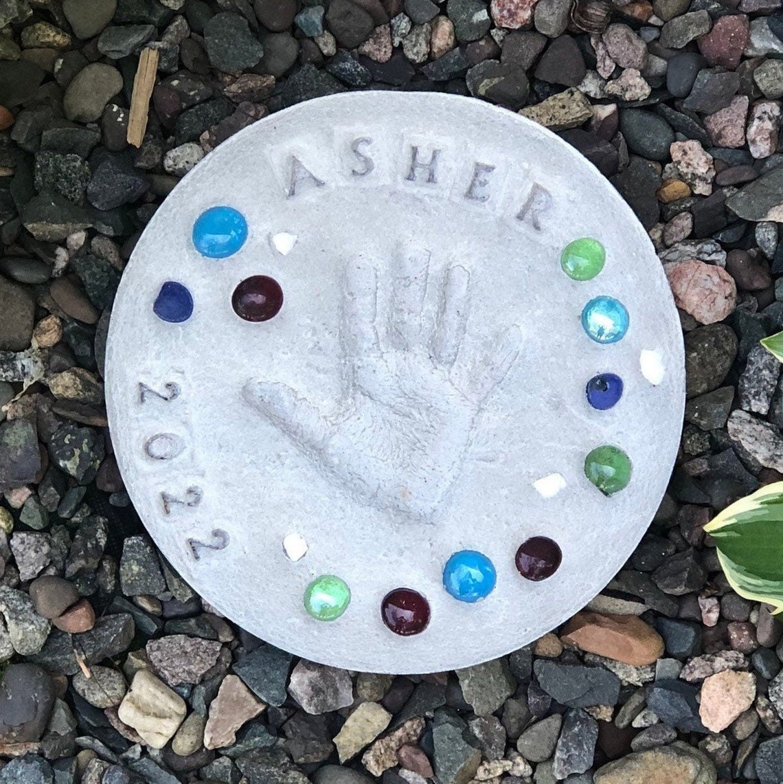 DIY Stepping Stone Kit Handprint Stepping Stone Footprint - Etsy