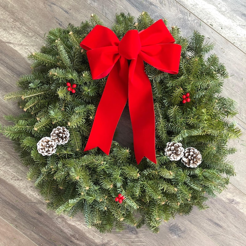 Fresh Christmas Wreaths - Etsy