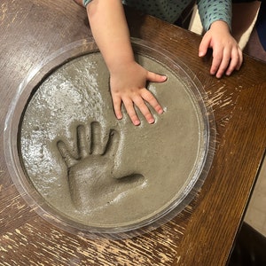 Create Your Own Mommy and Me Handprint Stepping Stone, Family Garden ...