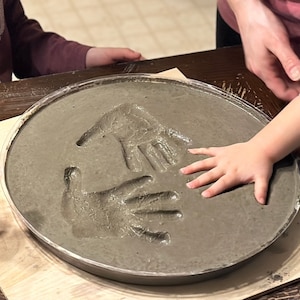 Grandma's Garden DIY Stepping Stone Kit - Personalized Handprint - Etsy