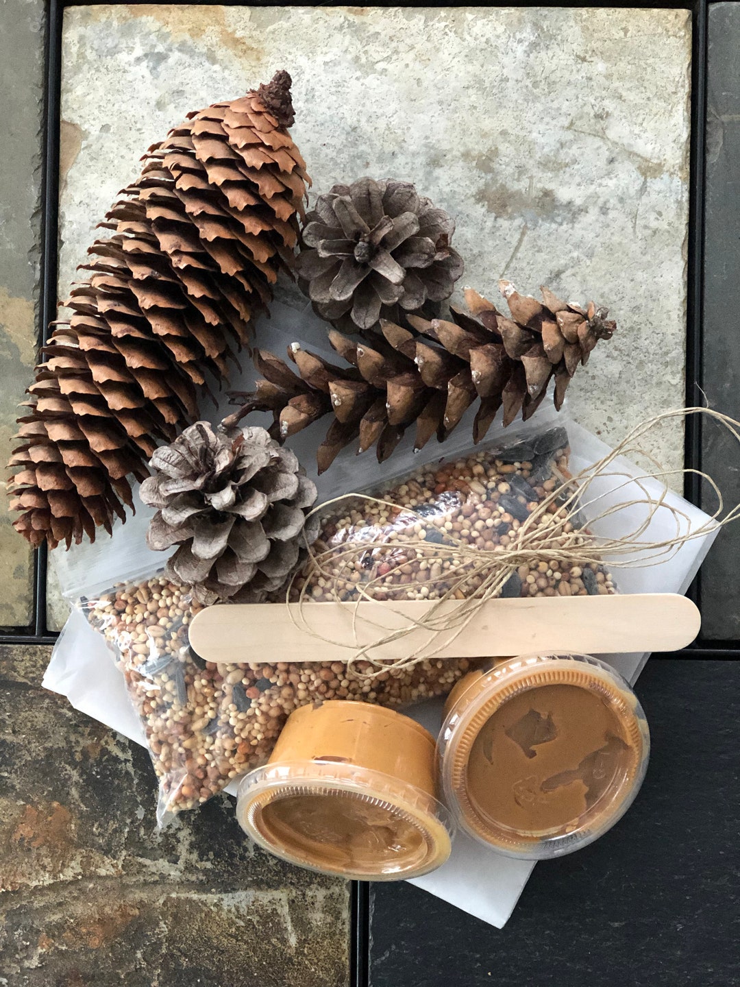 Handmade Bird Feeder Craft Kit, Unique Bird Feeder Kit for Squirrels ...