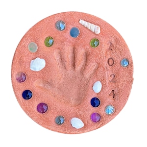 Handprint and Footprint Kids Craft Kit - Create Your Own Stepping Stone ...