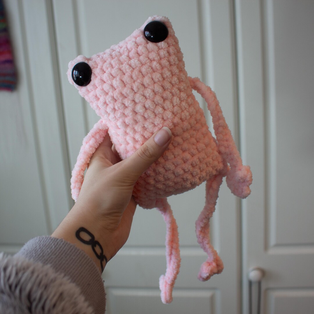 Jumbo Leggy Frog! | Crochet - Etsy