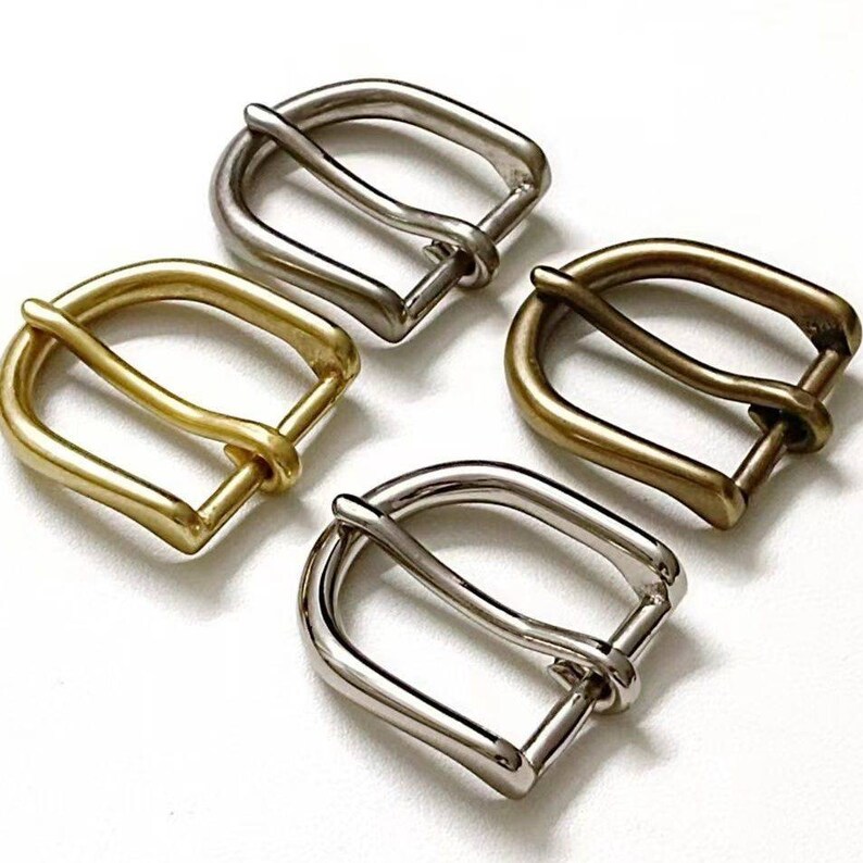 Solid Brass Adjusted Belt Buckle 30mm for 1 1/8” Belt - Etsy