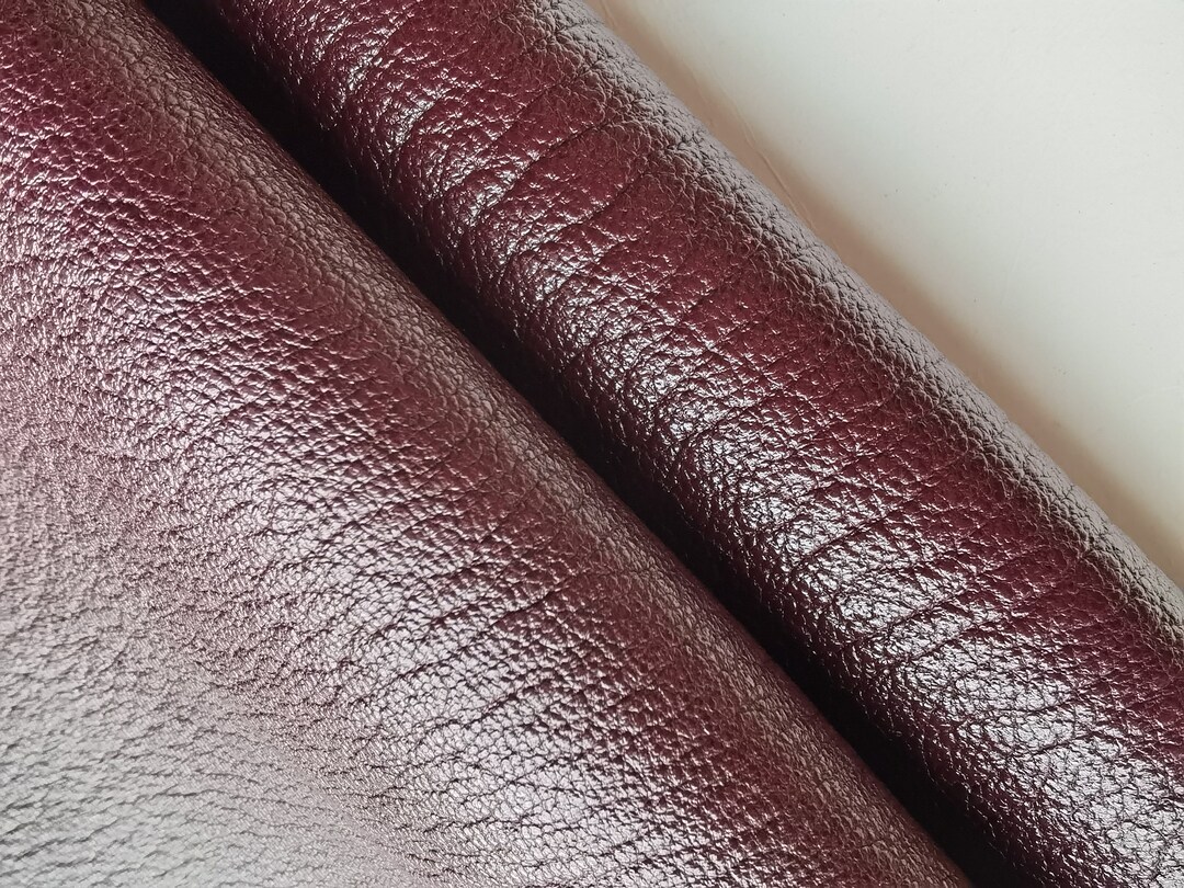 Soft Burgundy Wine Goat Skin Leather Piece, Genuine Whole Hide - Etsy