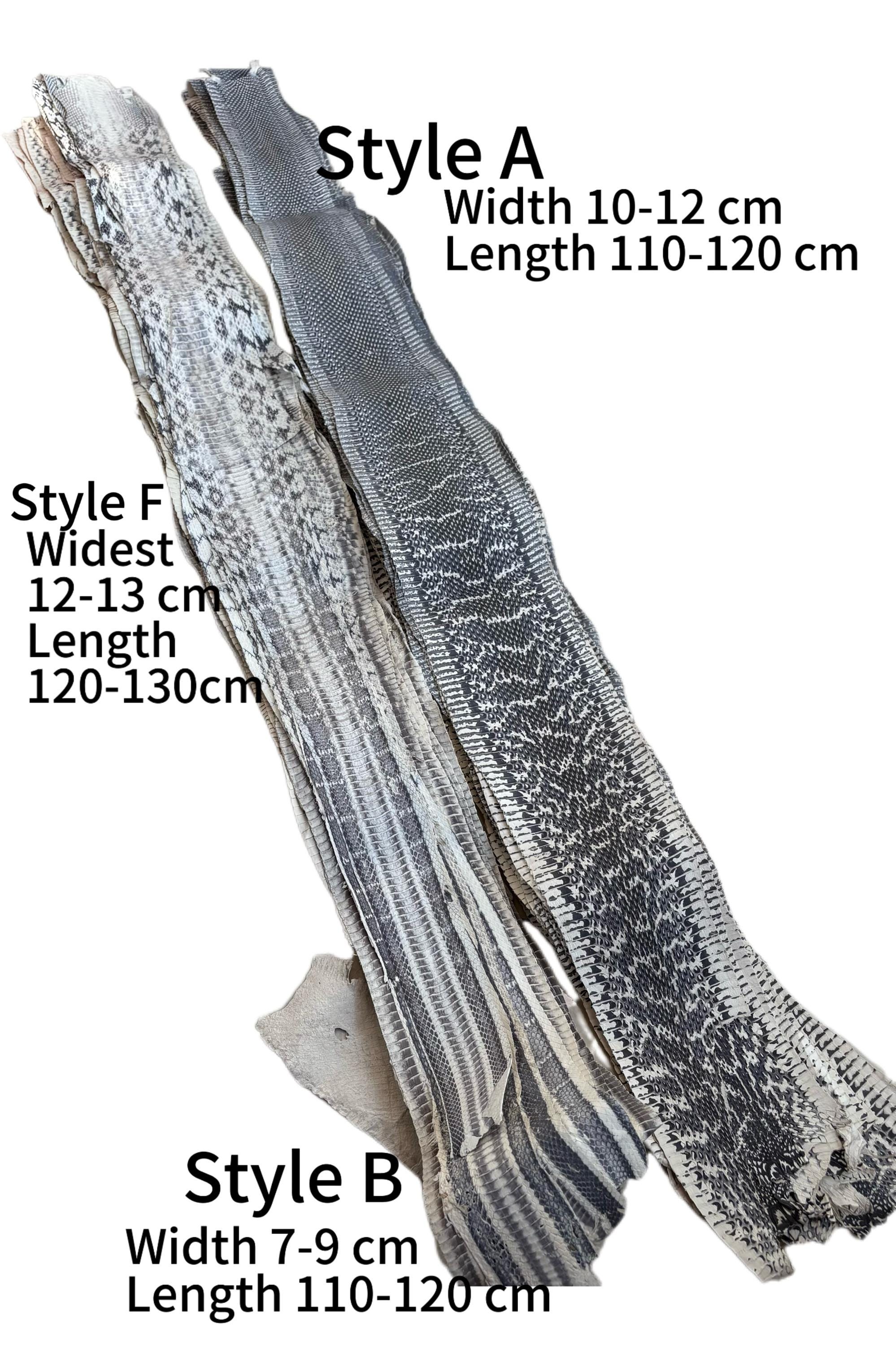 Economy Natural Real Snake Skin Hide With Holes and Scars - Etsy