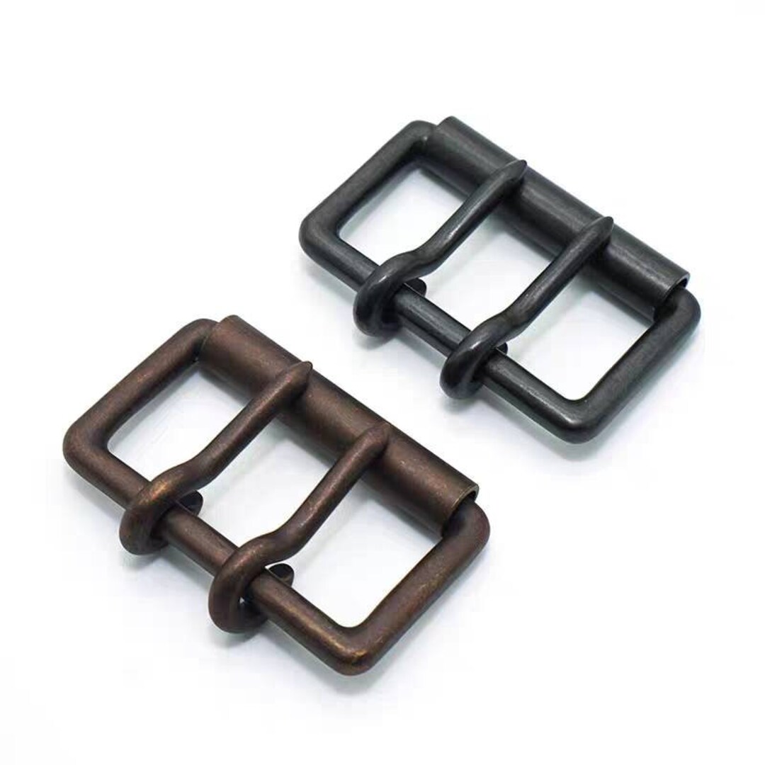 Retro Solid Brass Rectangle Simple Adjustable Buckle 48mm - Etsy