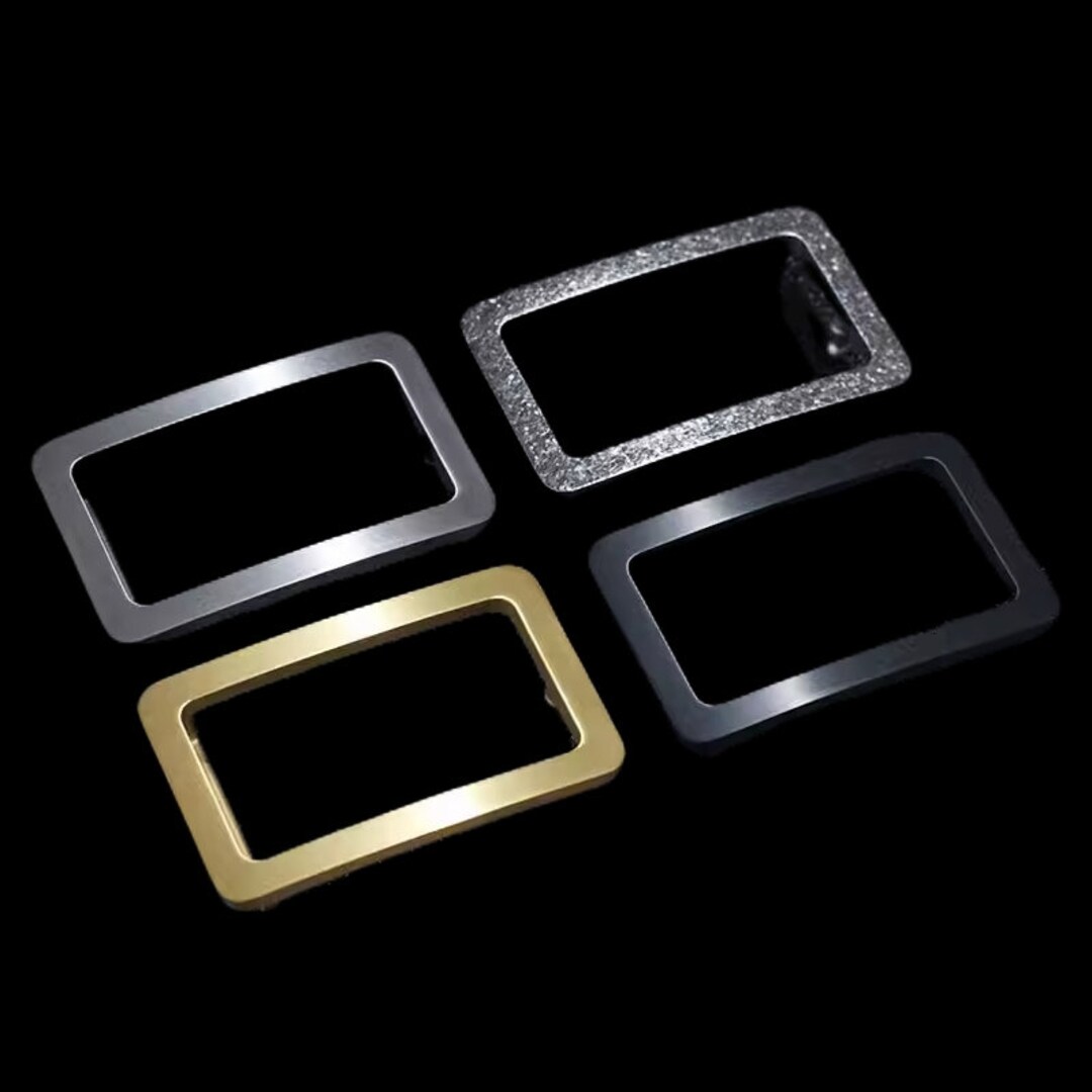Lightweight Titanium Alloy Rectangle Belt Buckle Set 35/38mm - Etsy