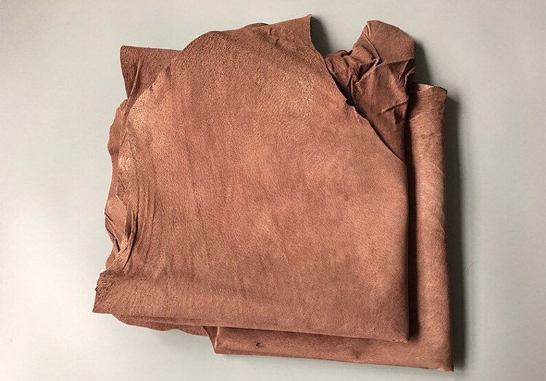 Split Pig Hide Leather Pieces: Suede Pigskin Lining - Etsy
