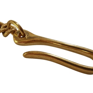 Solid Brass Key Chain Key Ring Brass Chains Wallet Chain Purse With ...