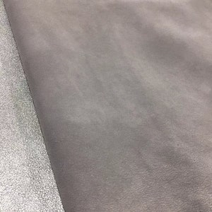 Soft Silver Goat Skin Leather Piece, Genuine Whole Hide - Etsy