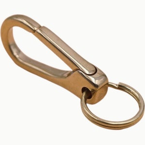 Solid Brass Key Chain Key Ring Brass Chains Wallet Chain Purse With ...