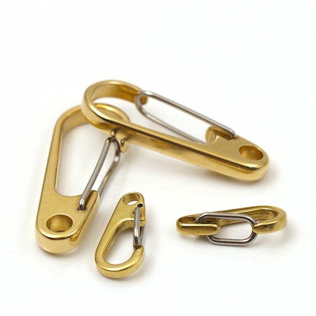 Solid Brass Claps Key Chain Key Ring - Etsy
