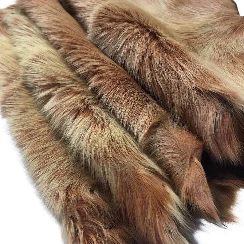 Genuine Lambhair Wool Goat Fur Leather Small Hide - Etsy