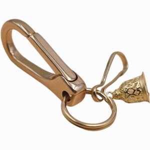 Solid Brass Key Chain Key Ring Brass Chains Wallet Chain Purse With ...