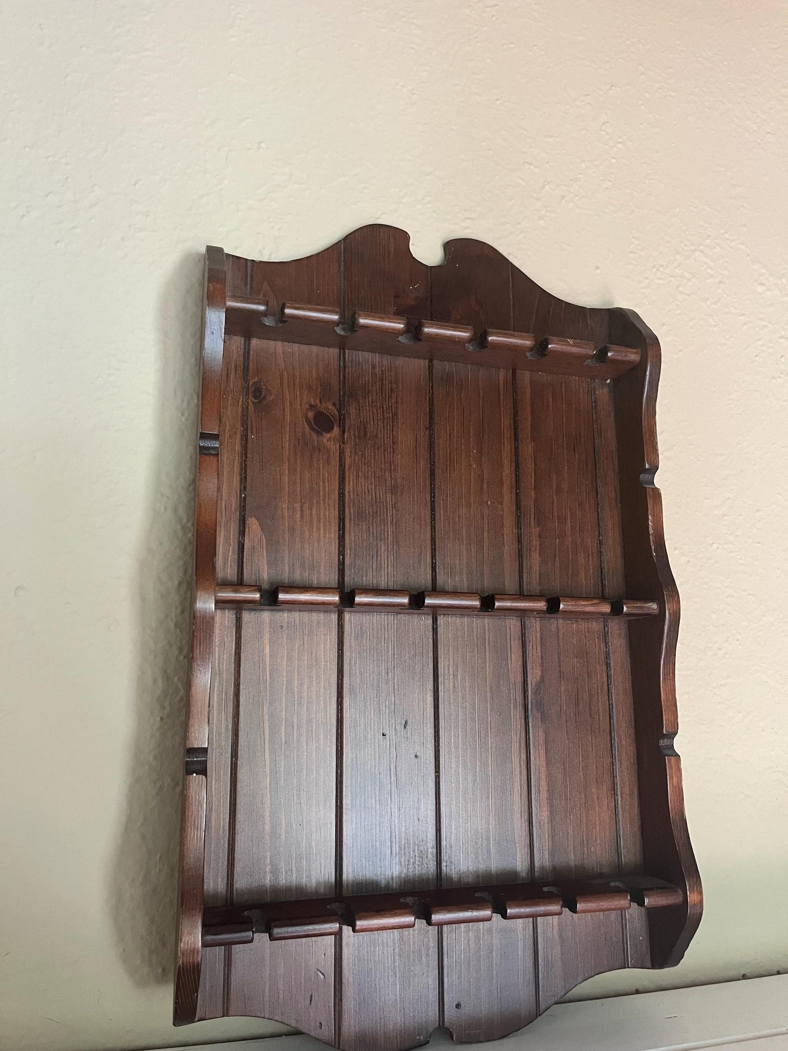 Wooden Wall Spoon/ Utensil Holder or Display - Etsy