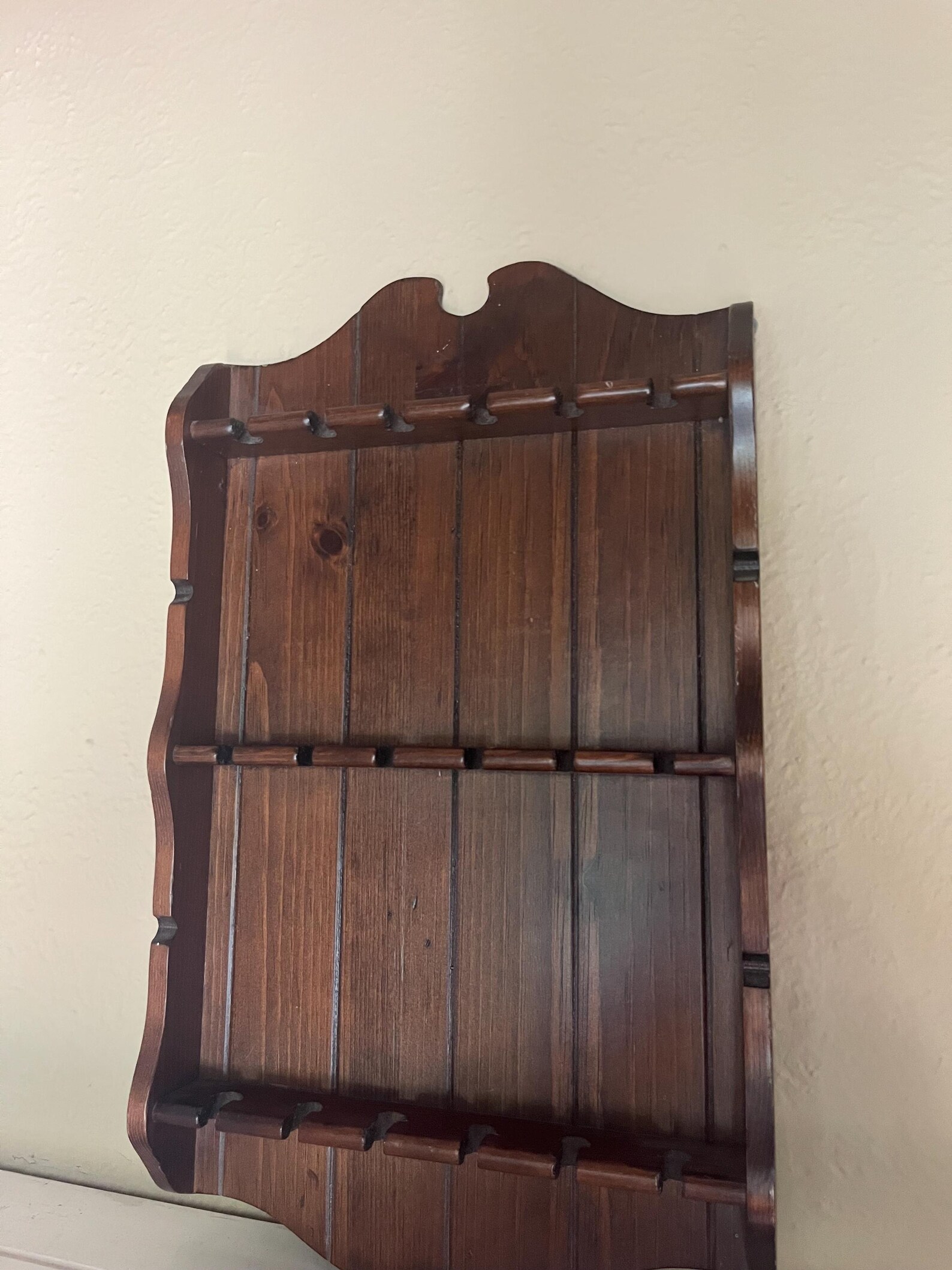 Wooden Wall Spoon/ Utensil Holder or Display - Etsy