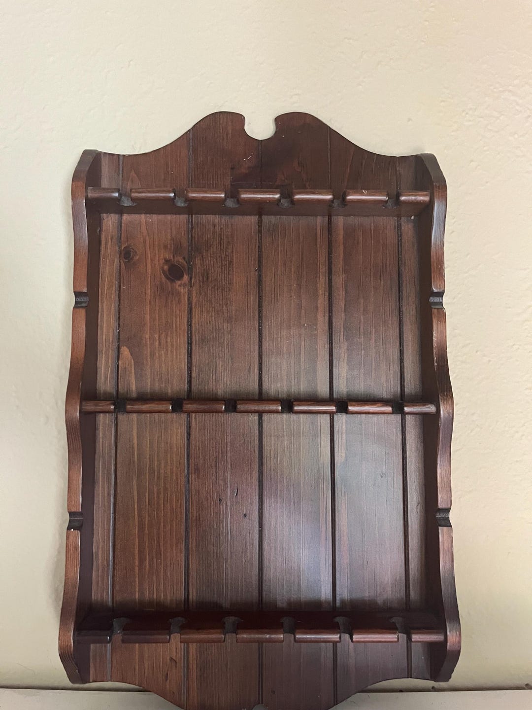 Wooden Wall Spoon/ Utensil Holder or Display - Etsy
