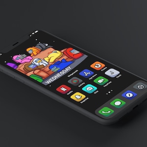 Among Us Style, Video Game, Ios 16 Icon Set, Aesthetic, Ios 16 App ...