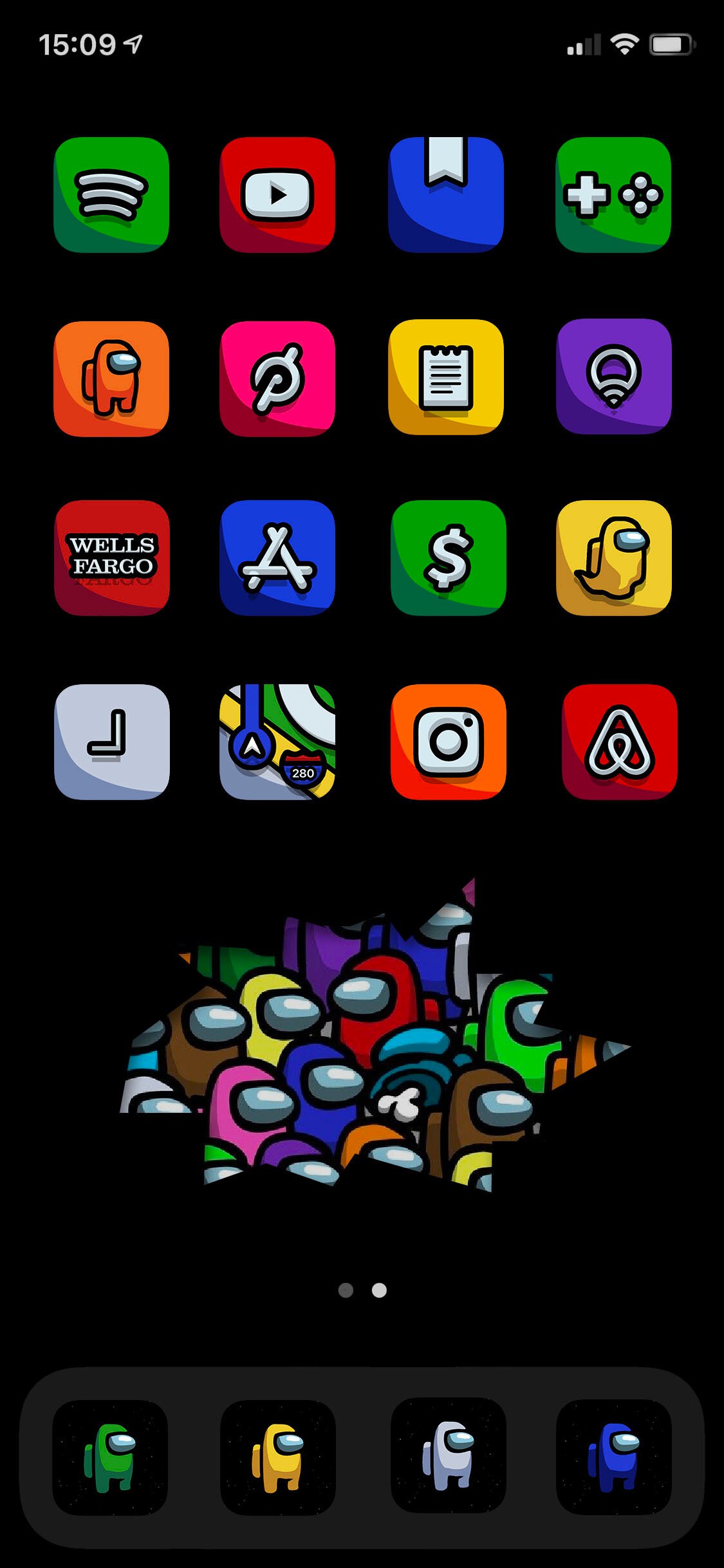 Among Us Style Video Game Ios 16 Icon Set Aesthetic Ios 16 - Etsy