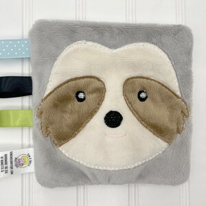 Sloth Lovey, Baby Lovey, Personalized Animal Lovey, Security Baby ...