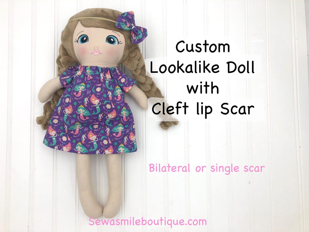Look Alike Doll, Personalized Cloth Dolls, Custom Doll With Scar ...