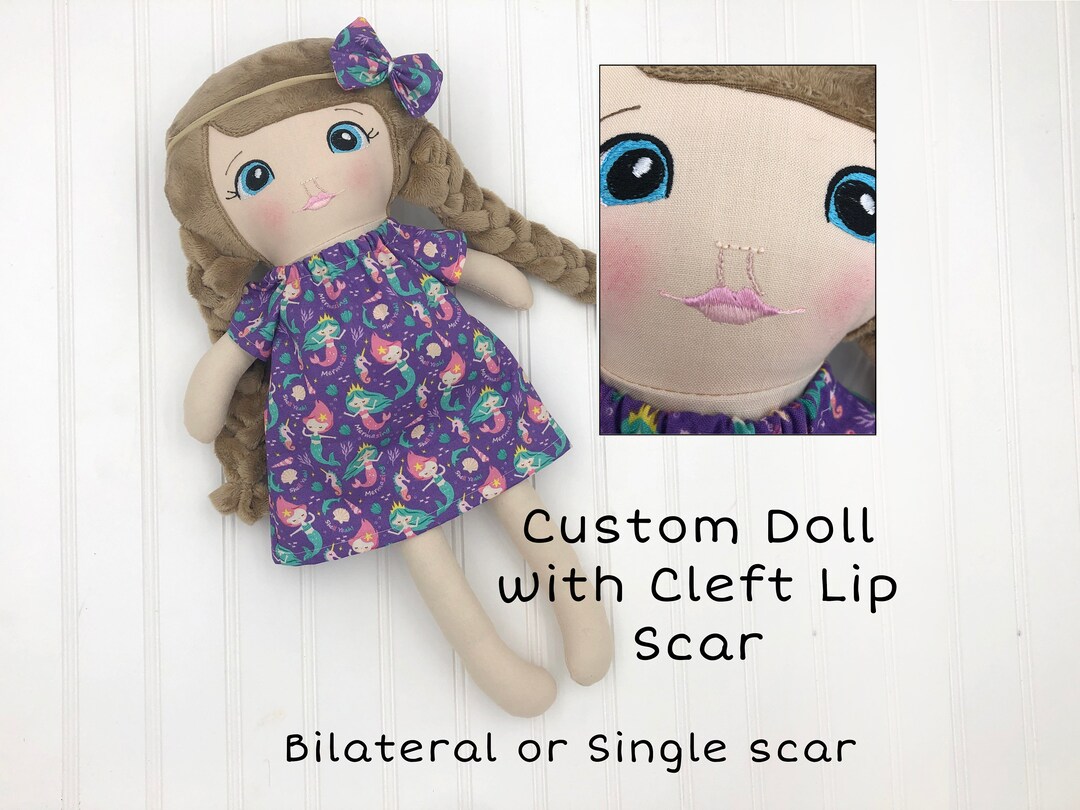 Look Alike Doll, Personalized Cloth Dolls, Custom Doll With Scar ...