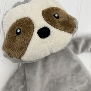 Sloth Lovey, Baby Lovey, Personalized Animal Lovey, Security Baby ...