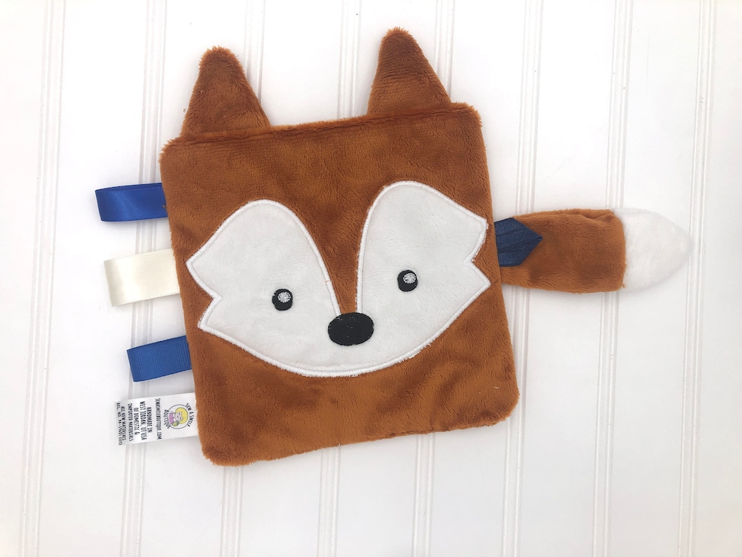 Fox Crinkle Toy Soft Animal Toy Fox Baby Toy Woodland Baby - Etsy