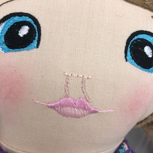 Look Alike Doll, Personalized Cloth Dolls, Custom Doll With Scar ...