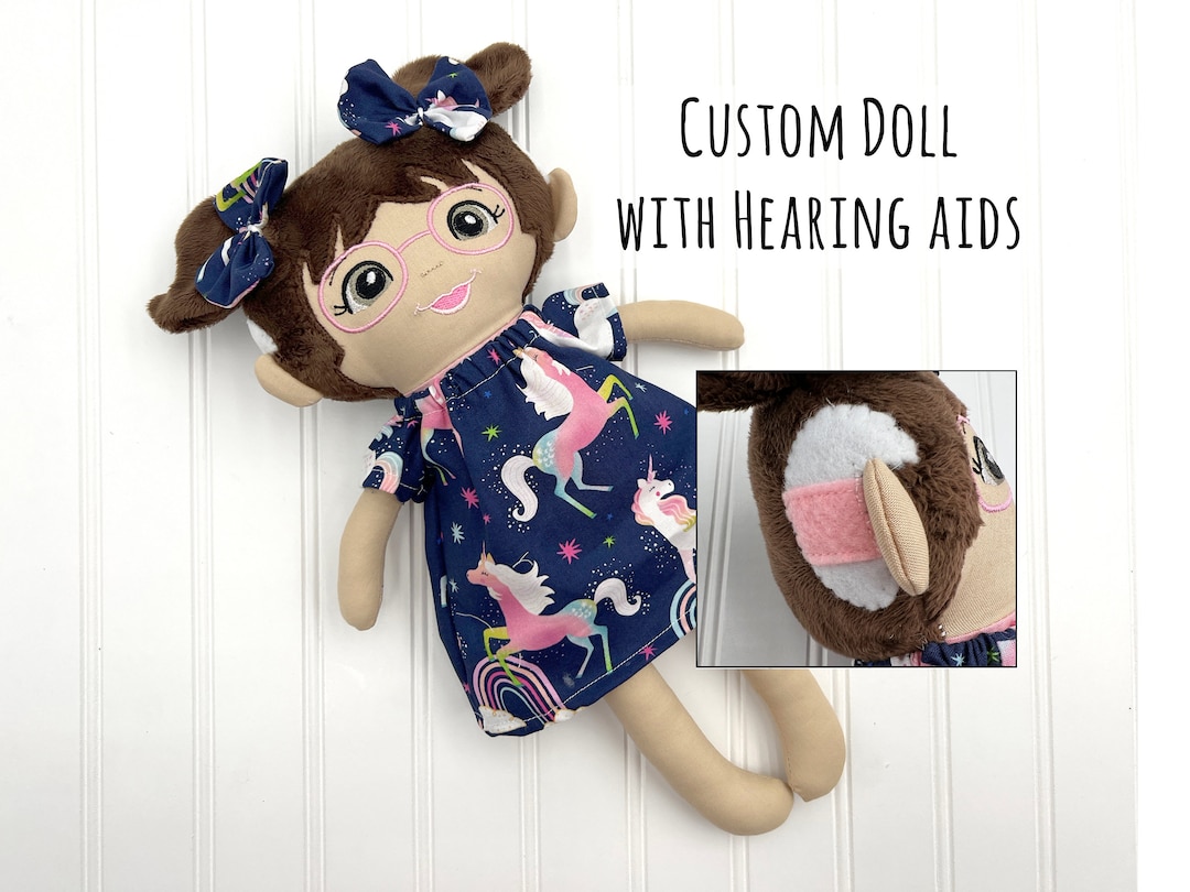 Custom Hard of Hearing Look Alike Baby Doll Handmade, Personalized ...