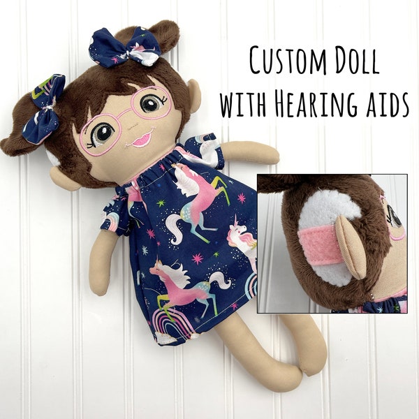 Cochlear Implant Doll - Etsy