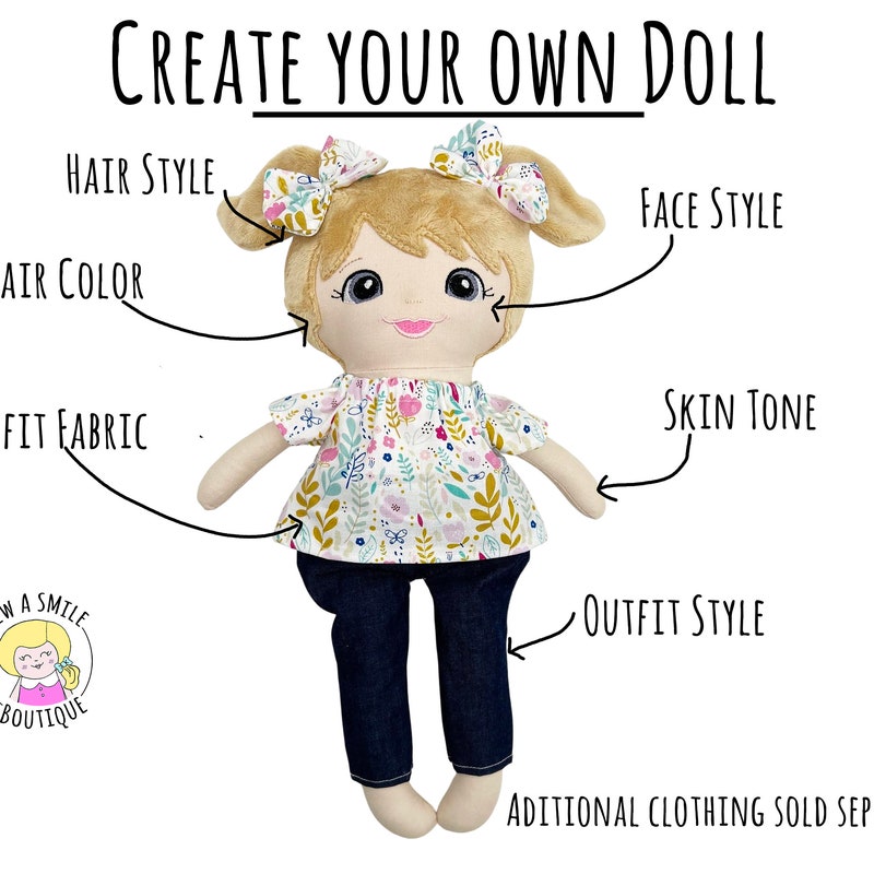 Personalized Doll - Etsy