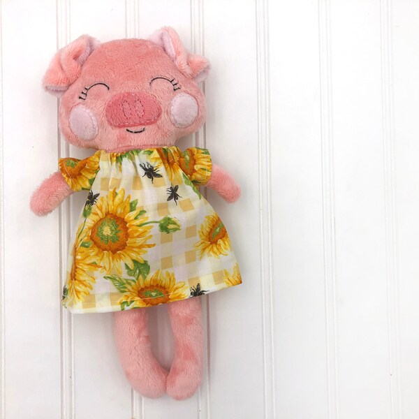 Pig Stuffed Animal - Etsy