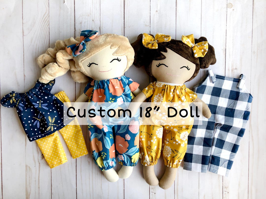 Custom Baby Doll for Toddler Girls, Unique Gifts for Girls, Soft Doll ...