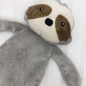 Sloth Lovey, Baby Lovey, Personalized Animal Lovey, Security Baby ...