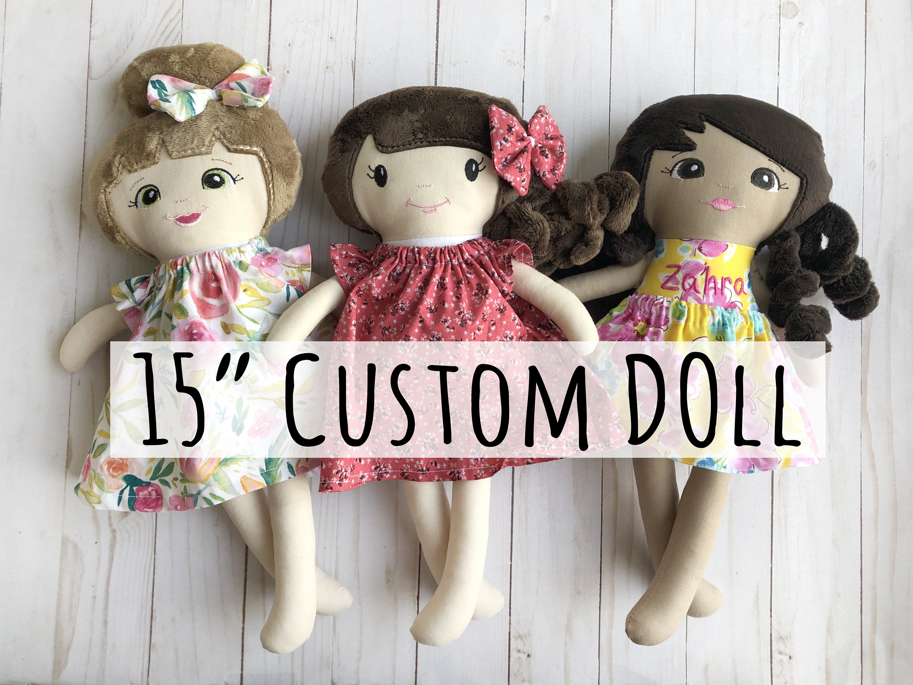 Custom Rag Doll Look Alike Doll Personalized Doll for Baby | Etsy