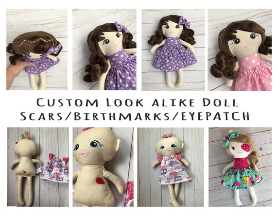 Look Alike Doll Custom Look Alike Doll Personalized Cloth | Etsy Hong Kong